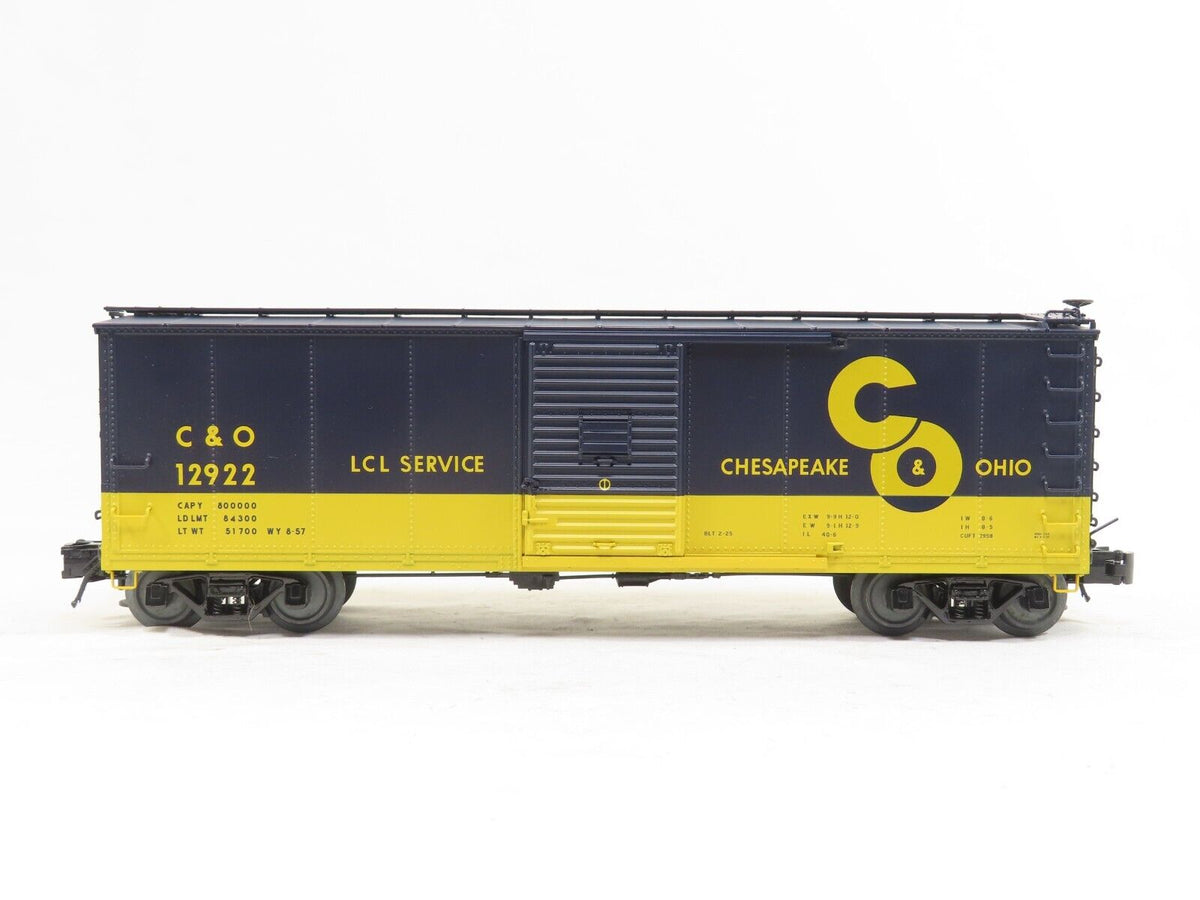 Atlas 6488-4 "O" Steel Re-Buil USRA Box Car Chesapeake & Ohio #12922 N ...