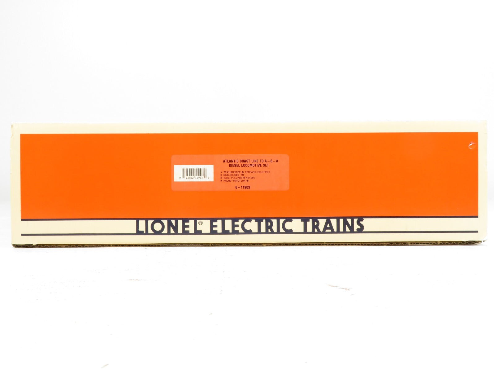 Lionel 611903 Atlantic Coast Line F3 ABA Diesel Loco Set LN — NY-ElectricTrains