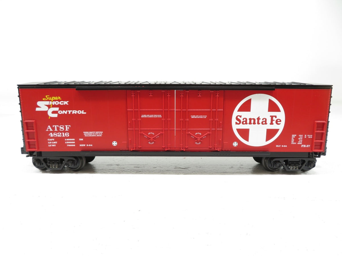 MTH 30-7464 ATSF Santa Fe Double Door Box Car LN — NY-ElectricTrains