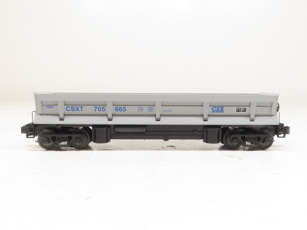 MTH 30-7925 CSX Dump Car w/Operating Bay LN — NY-ElectricTrains