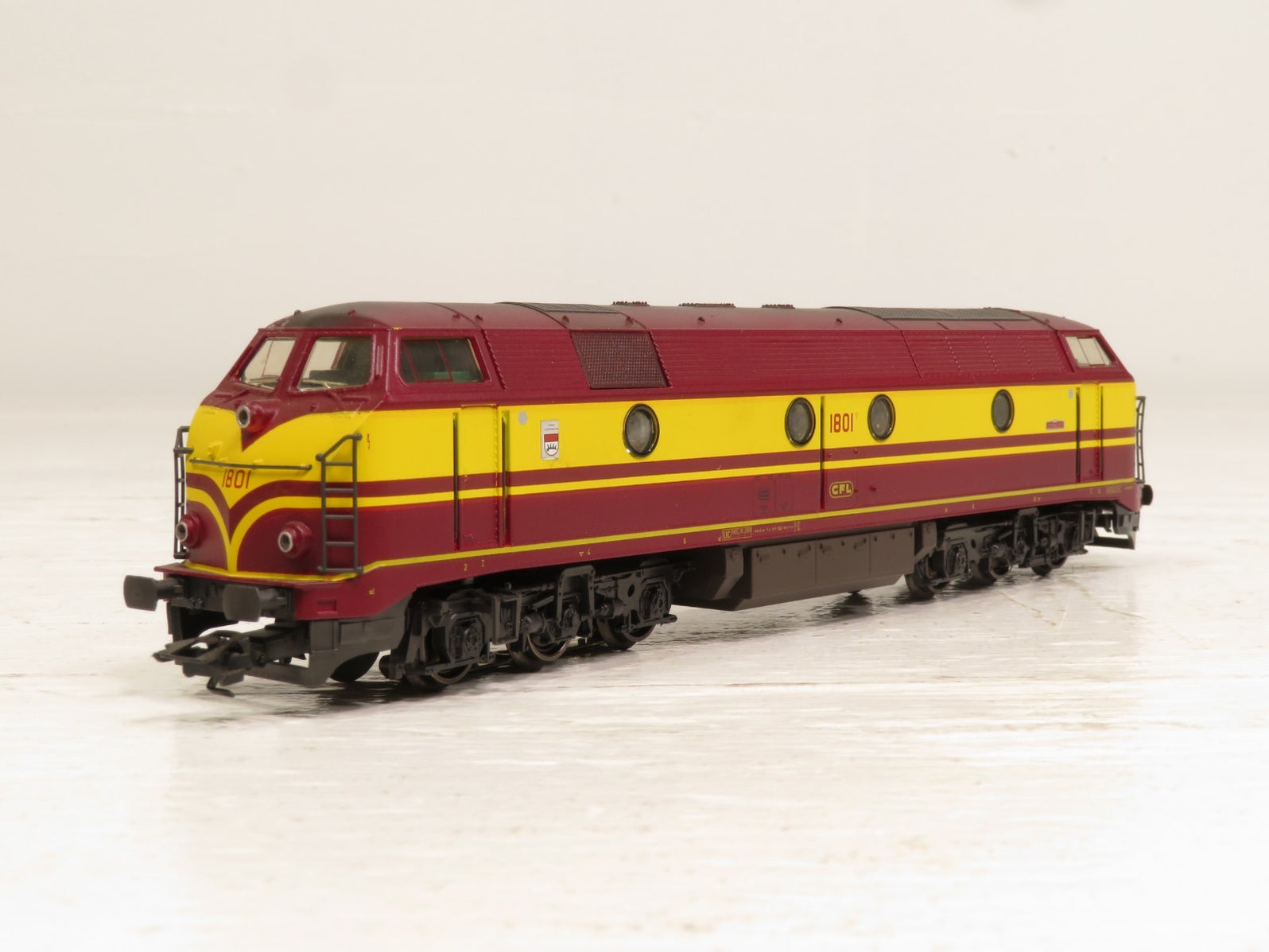 Marklin 83468 HO CFL Series 1800 Diesel Special ED 1801 Lux-Goppinggen ...