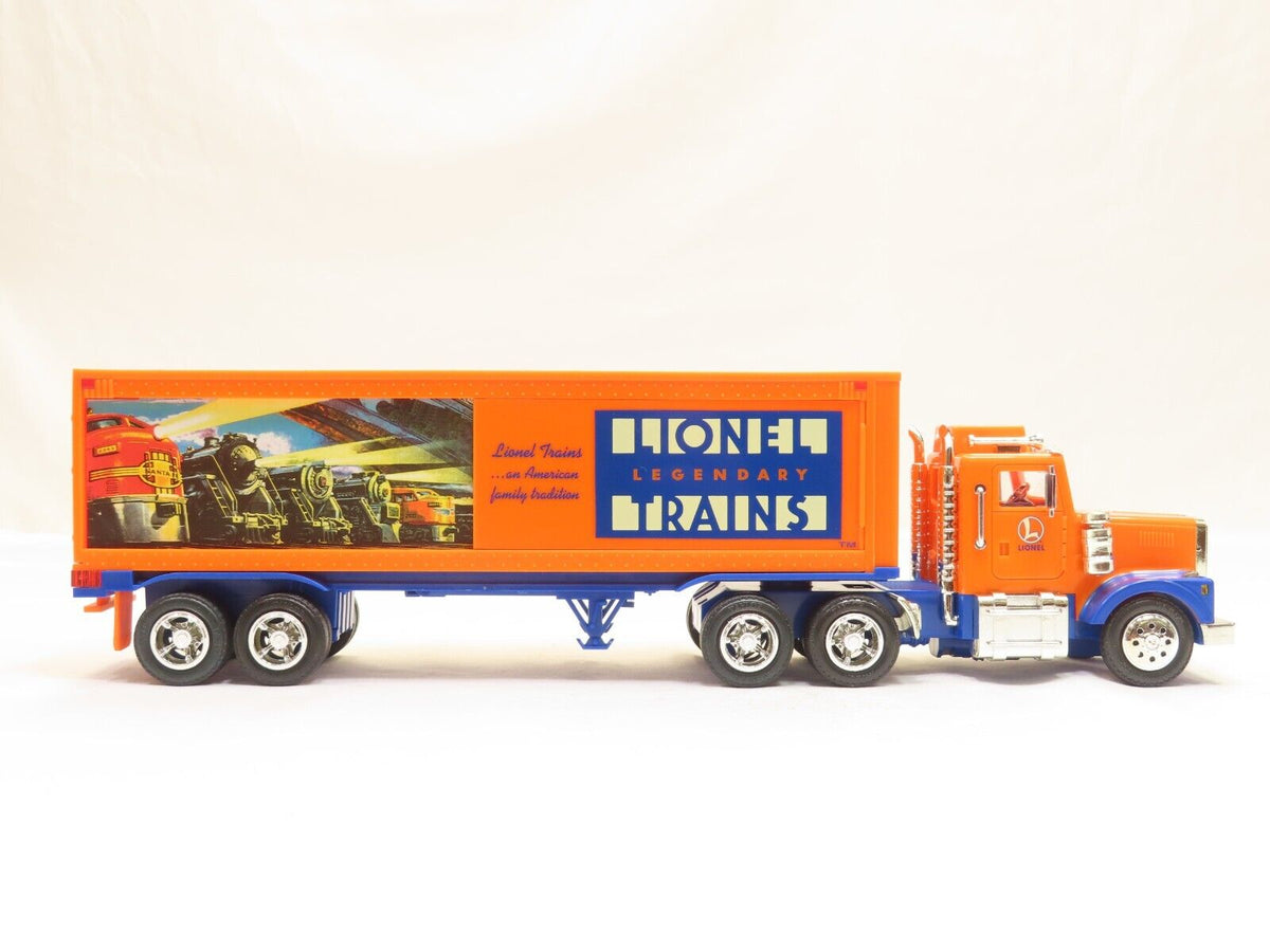 LIONEL TMT-18011 Box Trailer Toy Truck w/ Operation Lights-Sounds-Coin ...