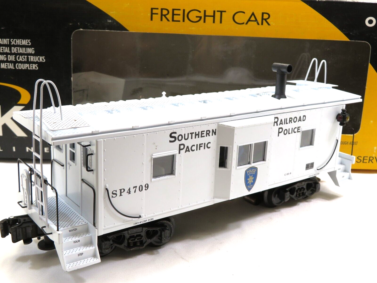 K-Line K612-2034 Southern Pacific RR Police Bay Window Caboose LN — NY ...