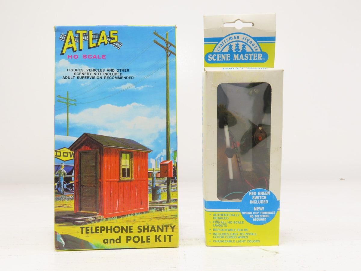 Atlas/Scene Master HO Lot of 2 Accessories Signal & Shanty 8338 — NY ...