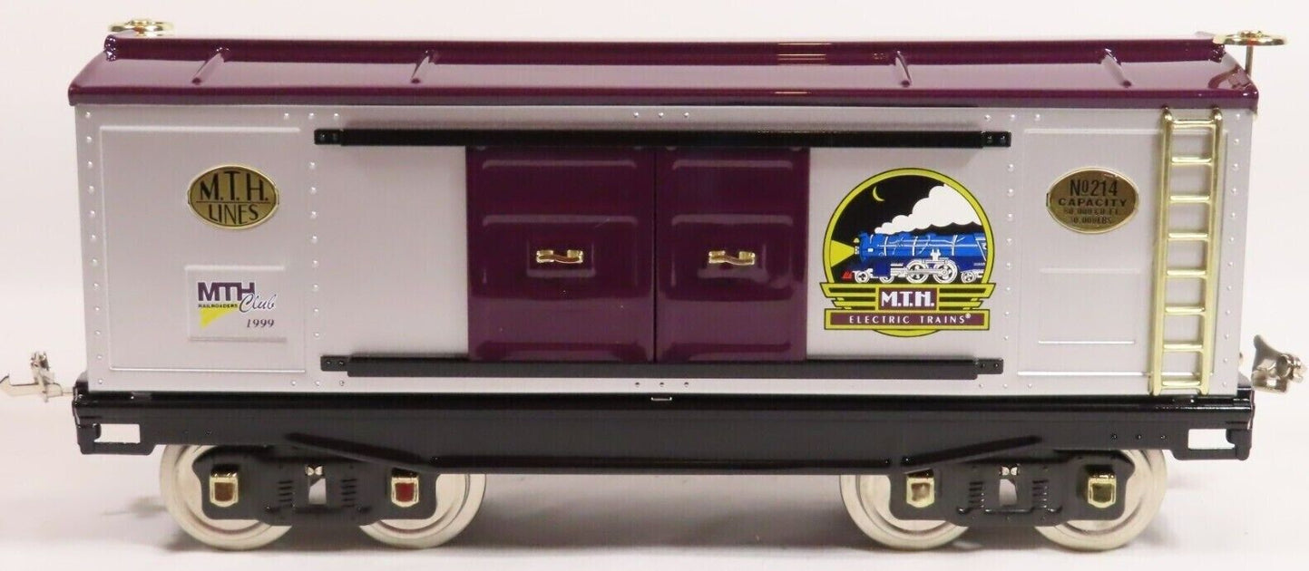 MTH 10-1109 Standard Gauge No. 214 MTHRRC Box Car NIB — NY-ElectricTrains